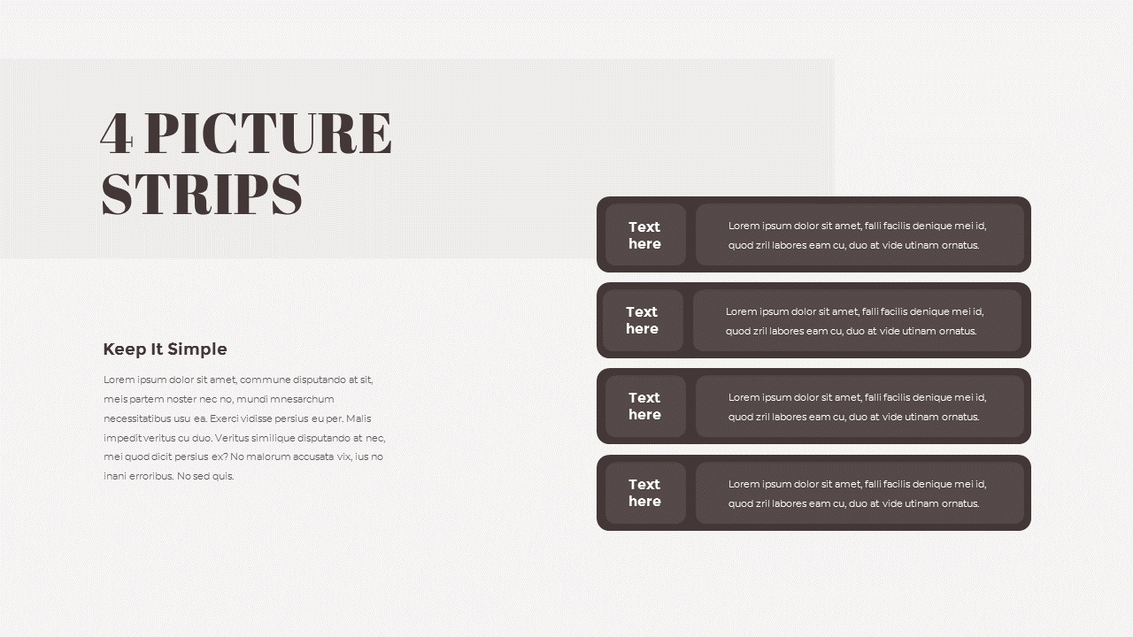 A Rainy Day google slides template|Lifestyle