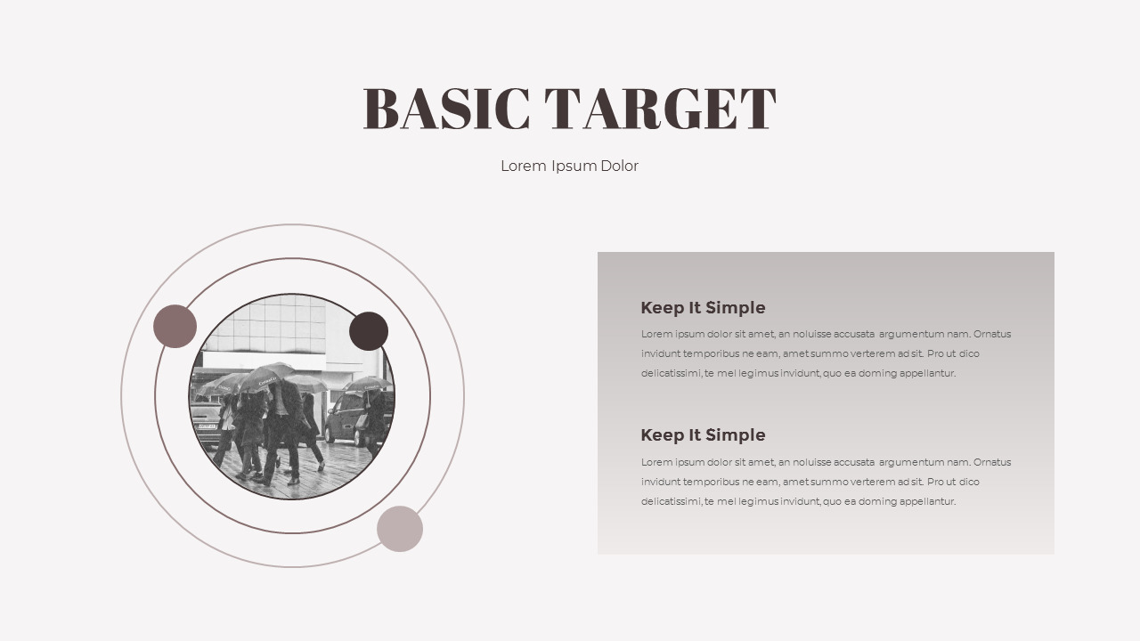 A Rainy Day google slides template|Lifestyle