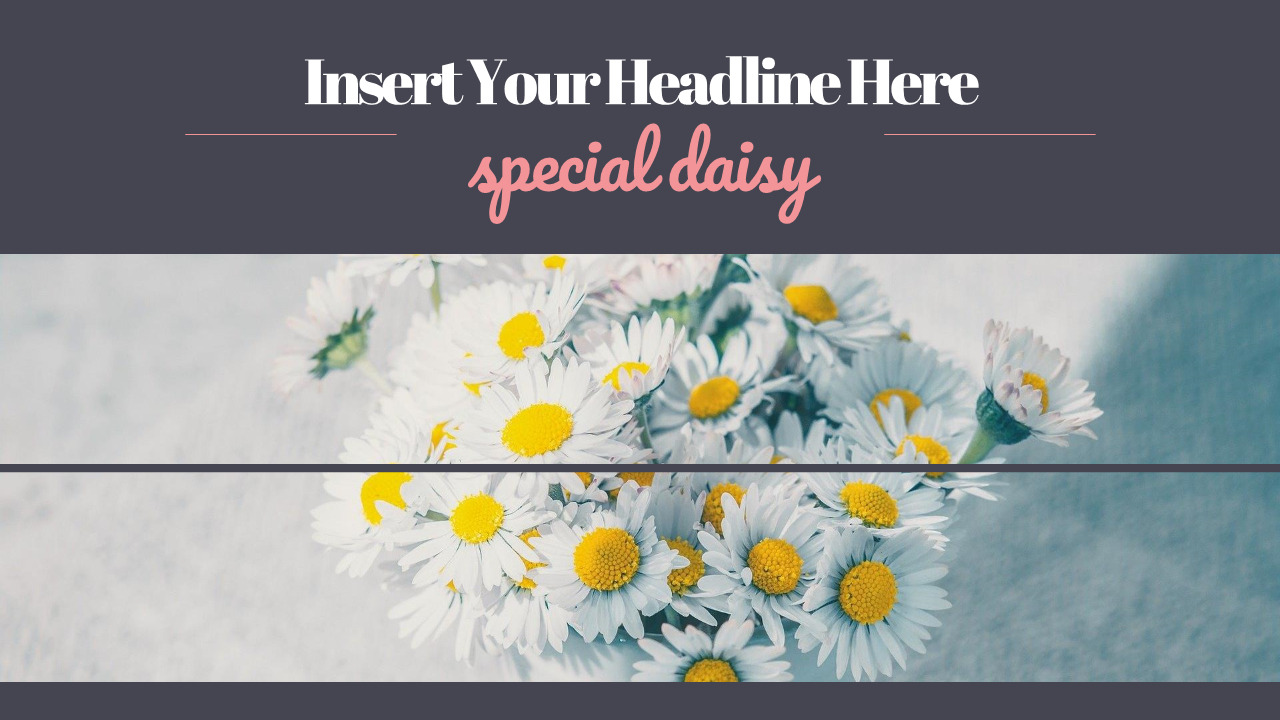 Daisy Google Slides Themes|Lifestyle