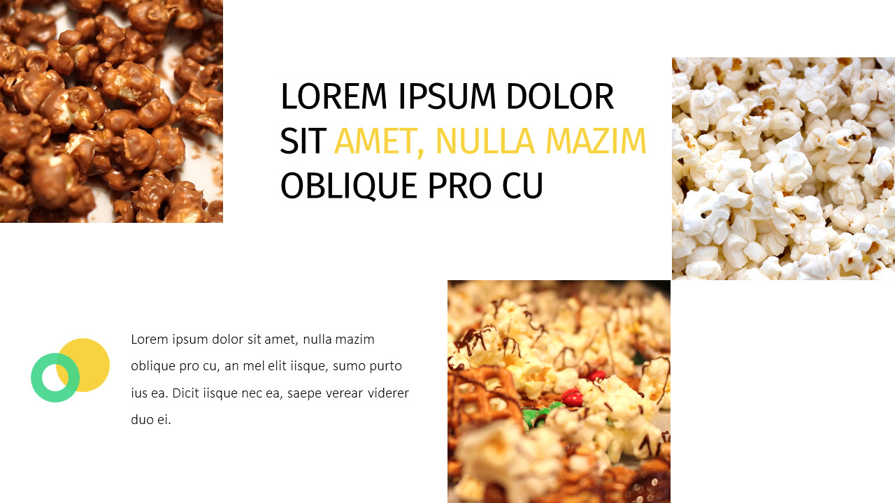 POPCORN template design|Business|Google Slides