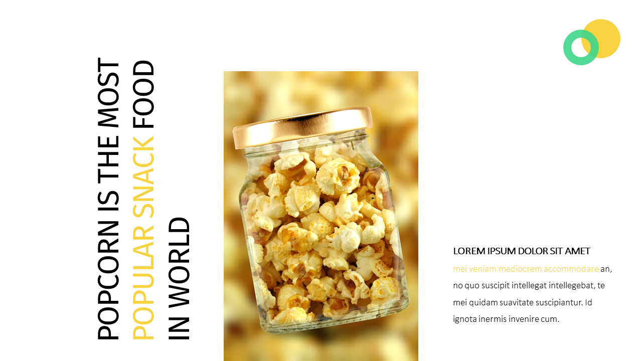 POPCORN template design|Business|Google Slides