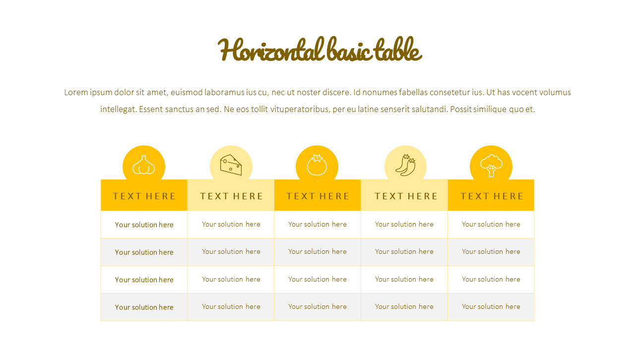 Taco template design|Business|Google Slides