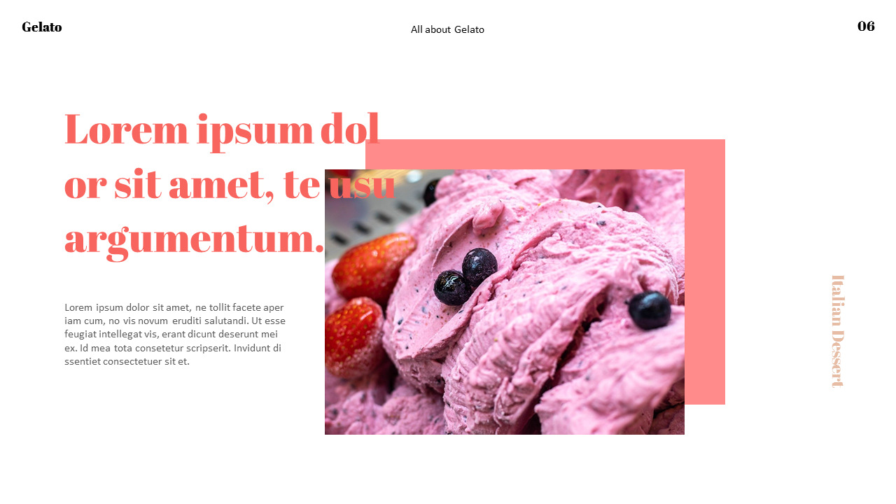 Gelato Google Slides Templates for Your Next Presentation|Lifestyle
