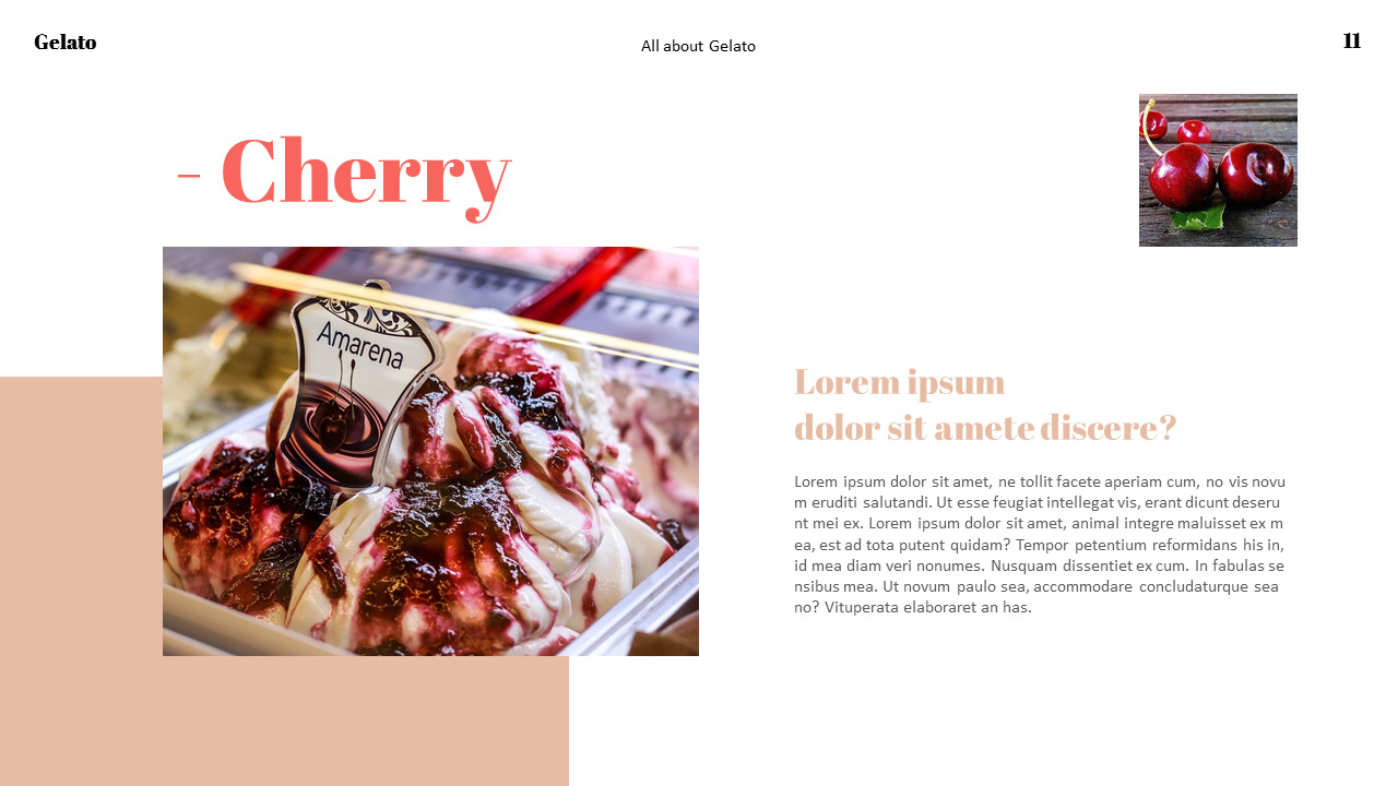 Gelato Google Slides Templates for Your Next Presentation|Lifestyle