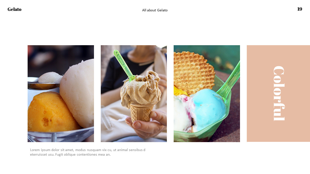 Gelato Google Slides Templates for Your Next Presentation|Lifestyle