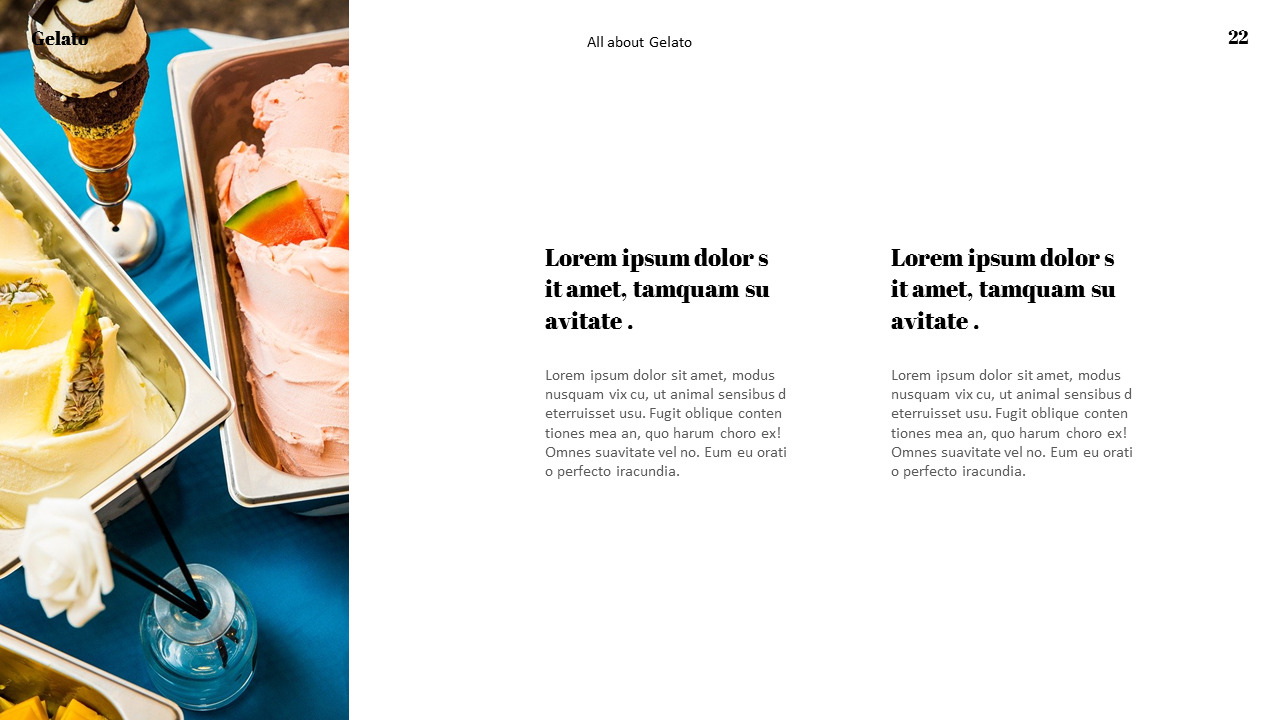 Gelato Google Slides Templates for Your Next Presentation|Lifestyle