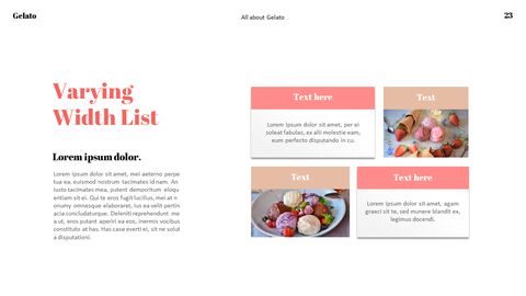 Gelato Google Slides Templates for Your Next Presentation|Lifestyle