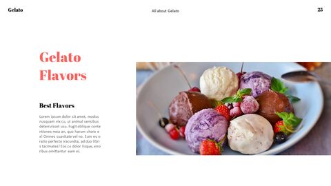 Gelato Google Slides Templates for Your Next Presentation|Lifestyle