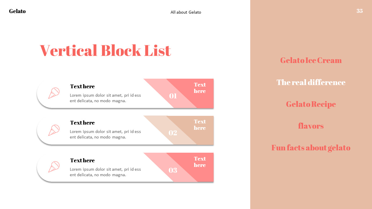 Gelato Google Slides Templates for Your Next Presentation|Lifestyle