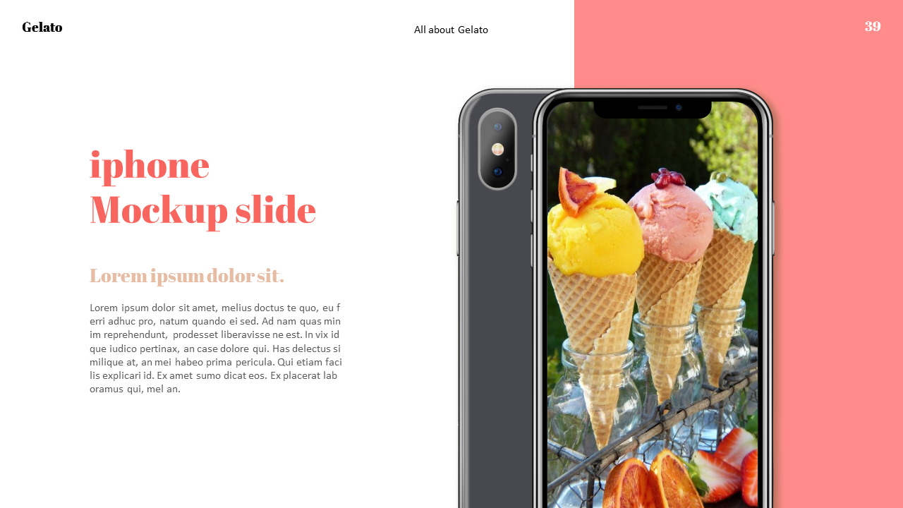 Gelato Google Slides Templates for Your Next Presentation|Lifestyle