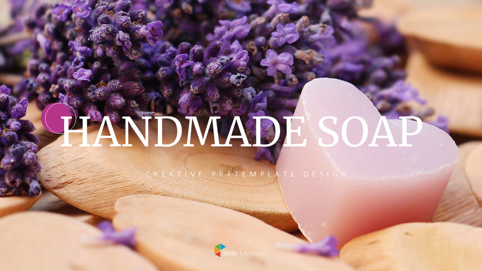 Handmade Soap slide template|Lifestyle|Google