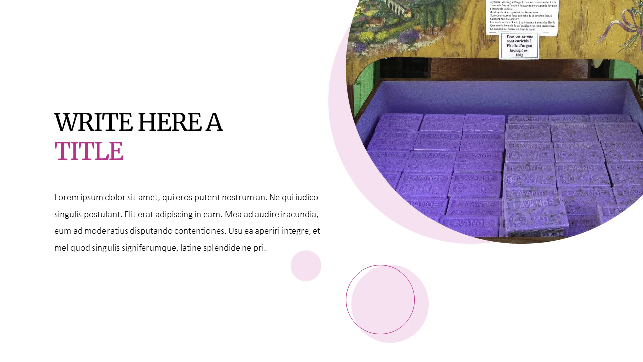 Handmade Soap slide template|Lifestyle|Google