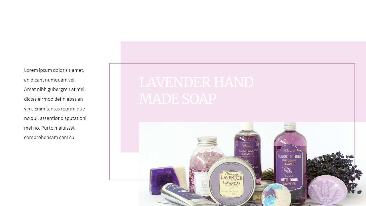 Handmade Soap slide template|Lifestyle|Google