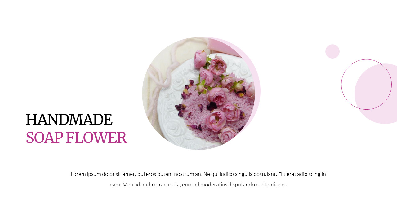 Handmade Soap slide template|Lifestyle|Google