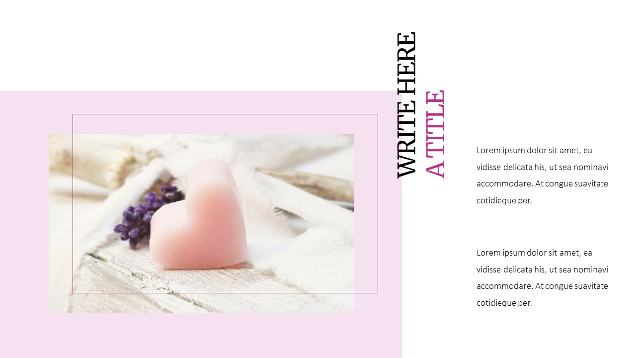 Handmade Soap slide template|Lifestyle|Google