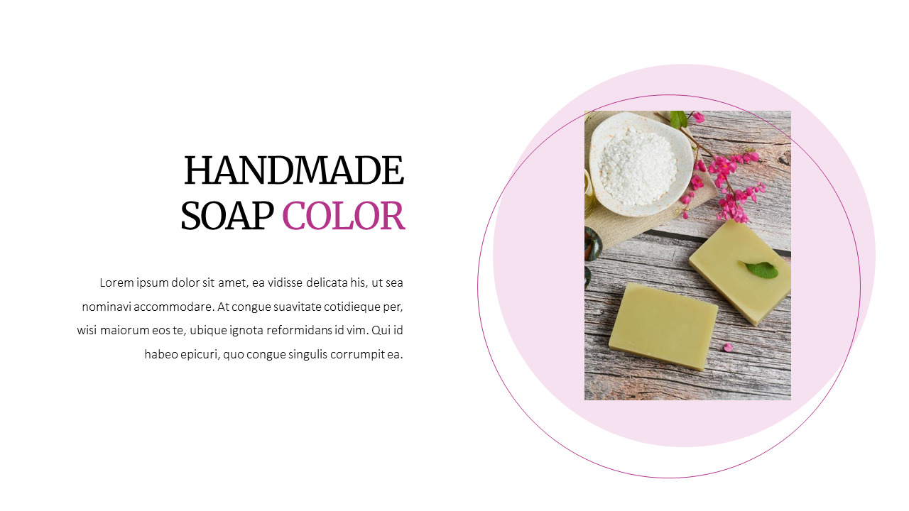 Handmade Soap slide template|Lifestyle|Google