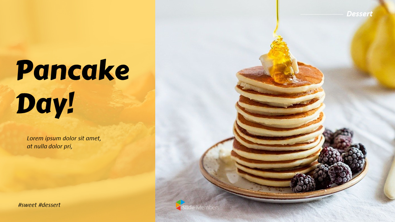 Pancake day Google Slides Presentation Templates|Lifestyle