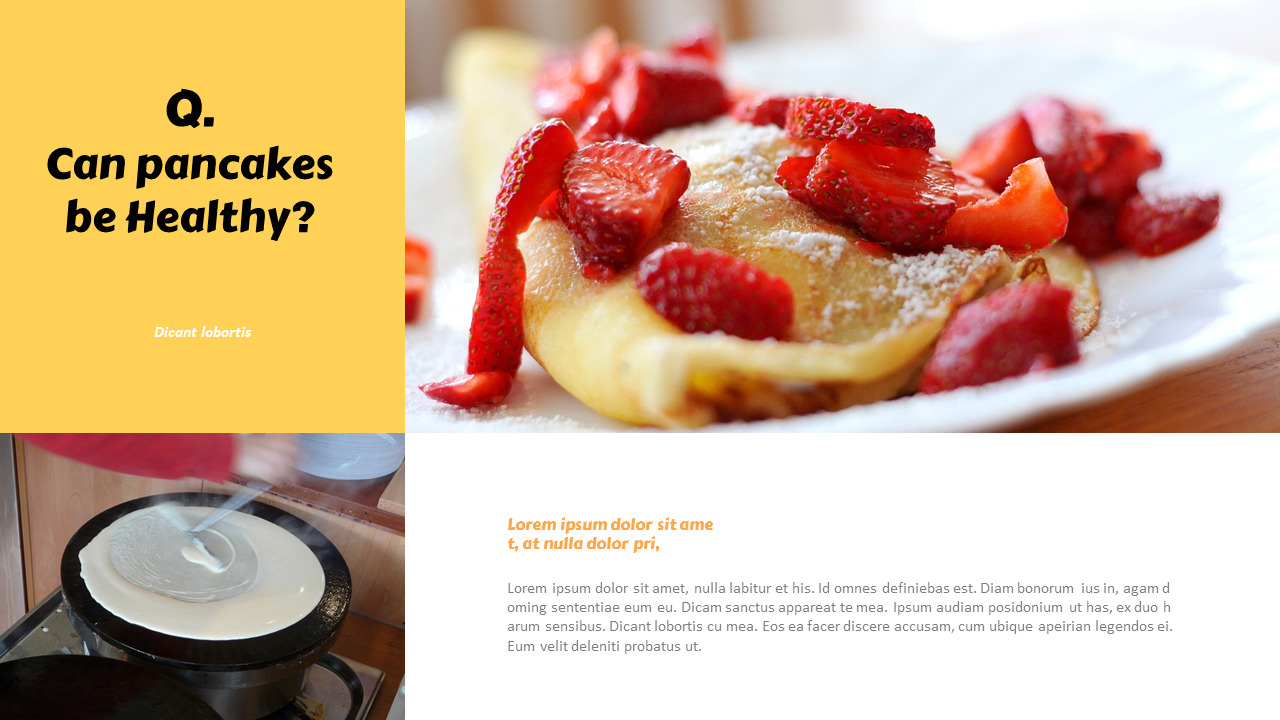 Pancake day Google Slides Presentation Templates|Lifestyle