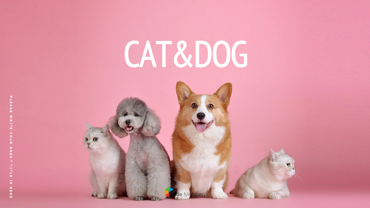 Cat Dog Google Slides|Lifestyle