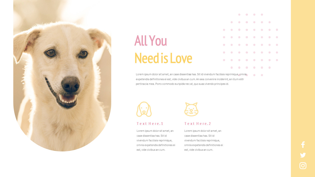 Cat Dog Google Slides|Lifestyle