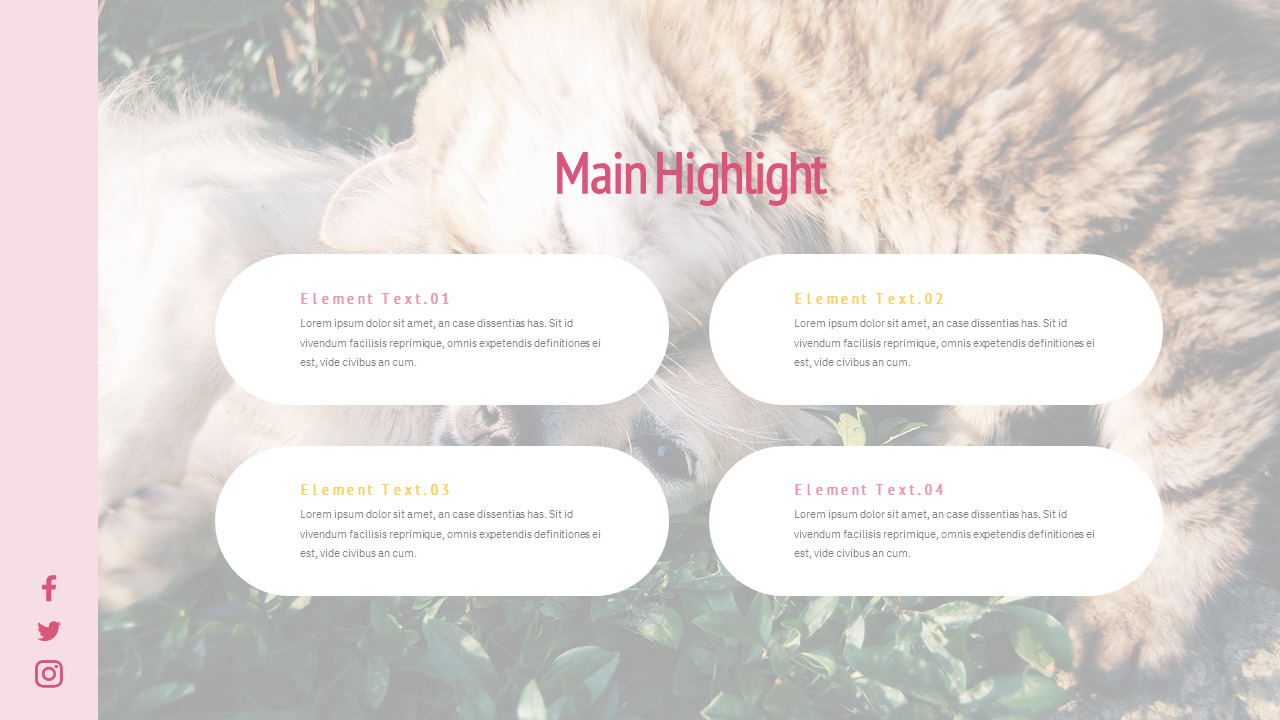 Cat Dog Google Slides|Lifestyle