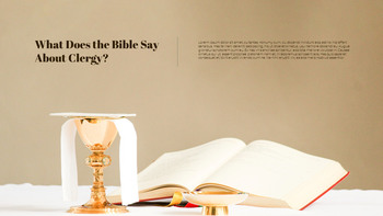 Holy Bible Easy Google Slides Template|Lifestyle