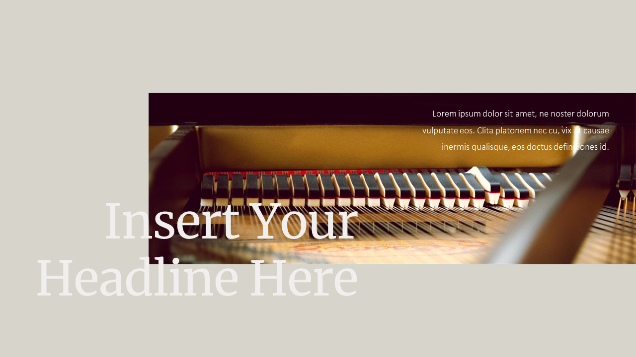 Piano Google Slides Themes|Lifestyle