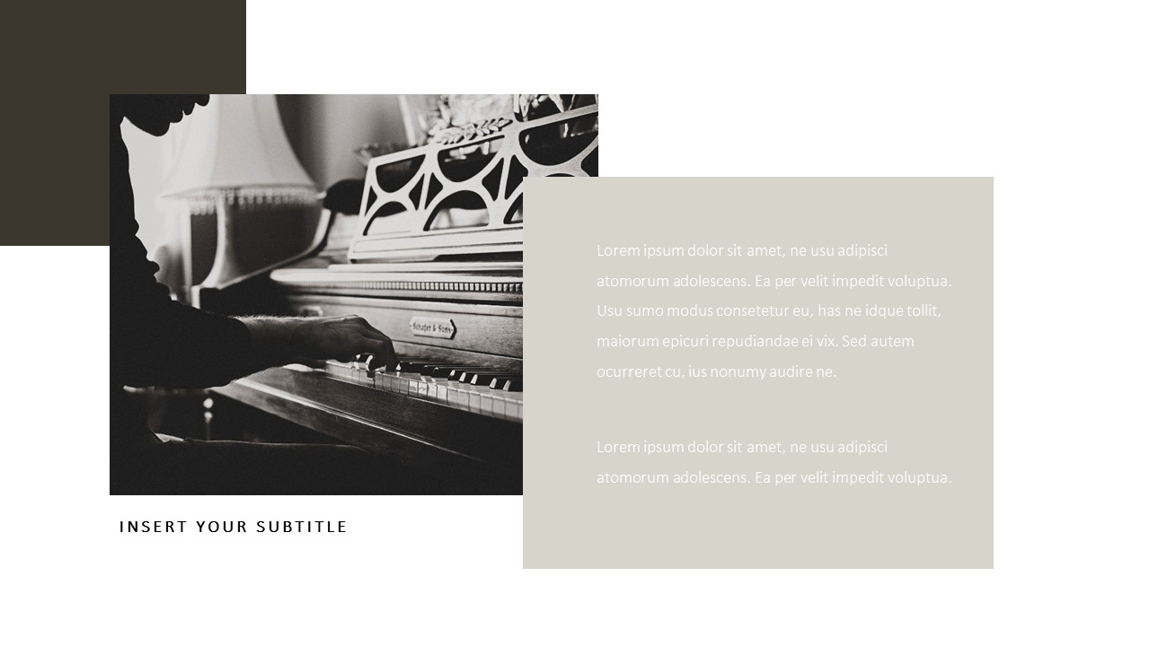 Piano Google Slides Themes|Lifestyle