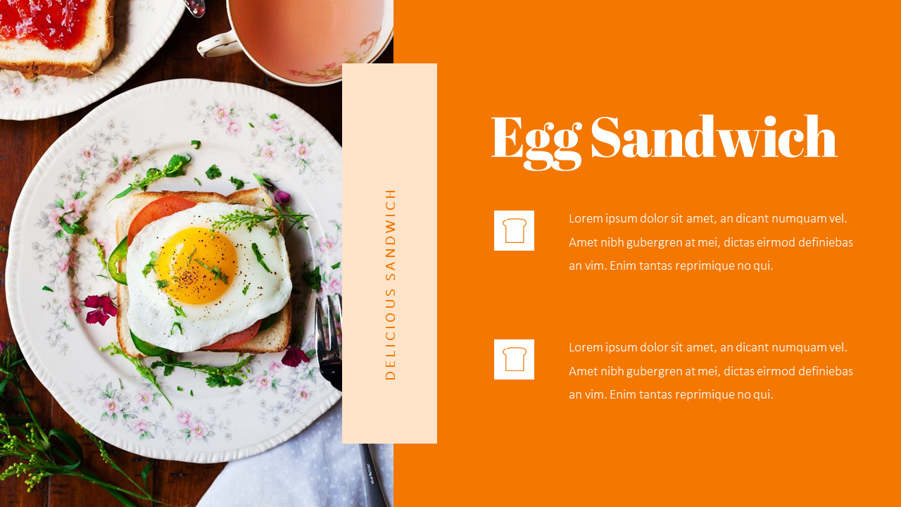 Sandwich Simple Slides Templates|Business|Google
