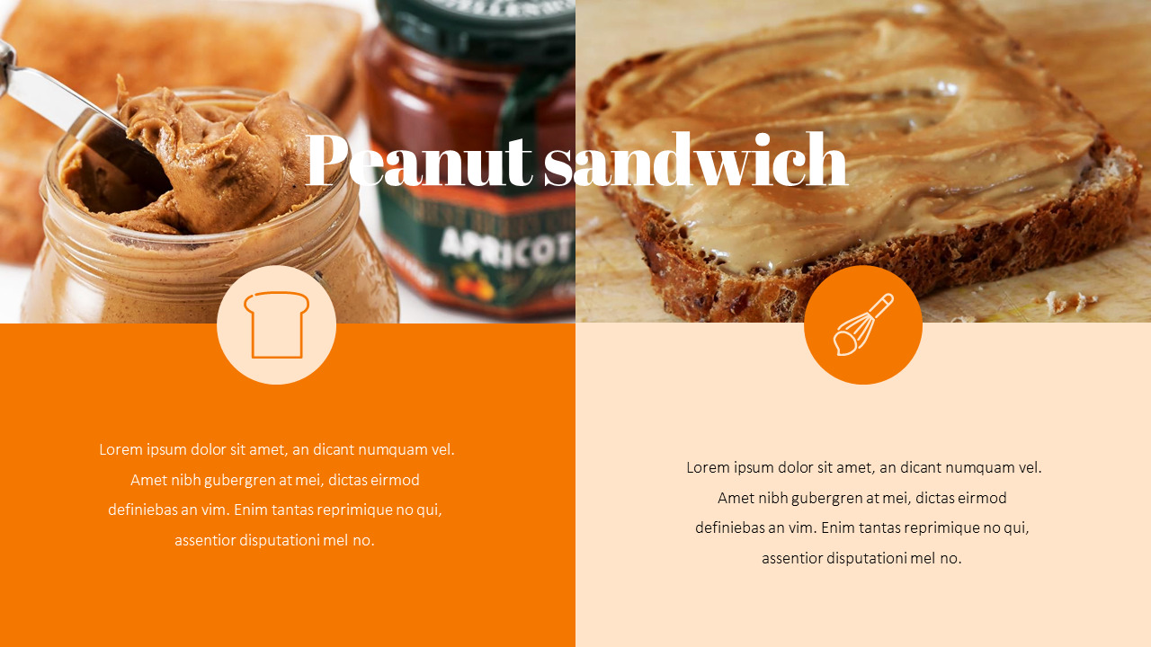 Sandwich Simple Slides Templates|Business|Google