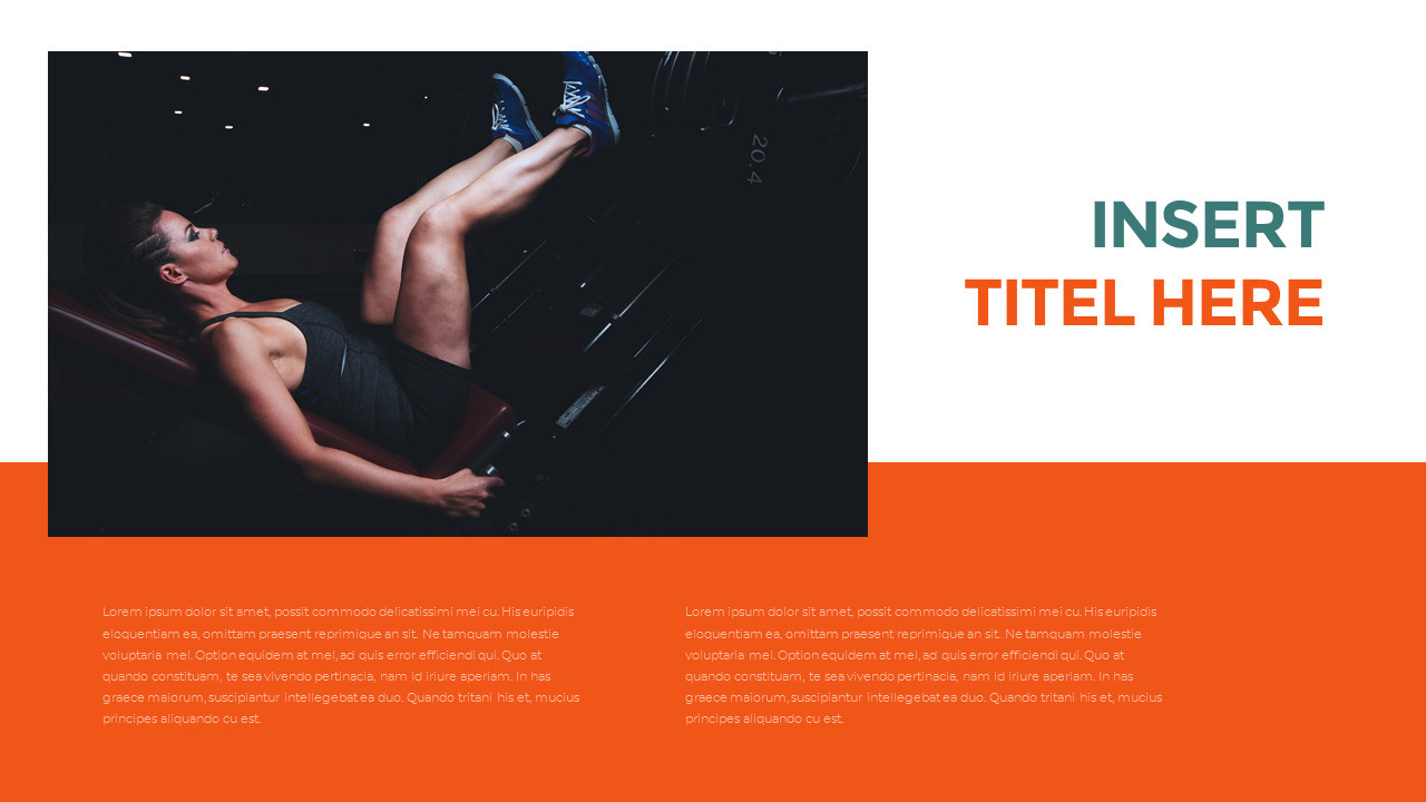 Work Out Google Slides Presentation Templates|Lifestyle