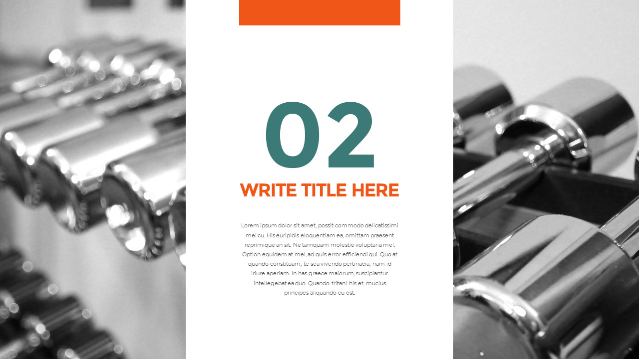 Work Out Google Slides Presentation Templates|Lifestyle