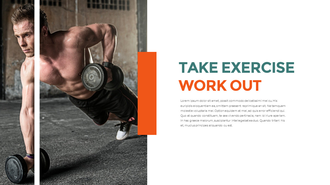 Work Out Google Slides Presentation Templates|Lifestyle