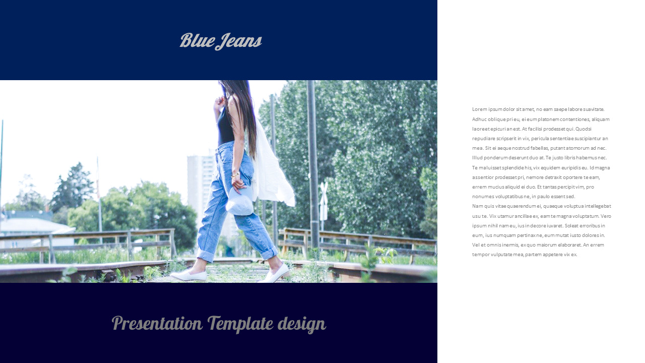 Blue Jeans Google presentation|IT/Commerce|Slides