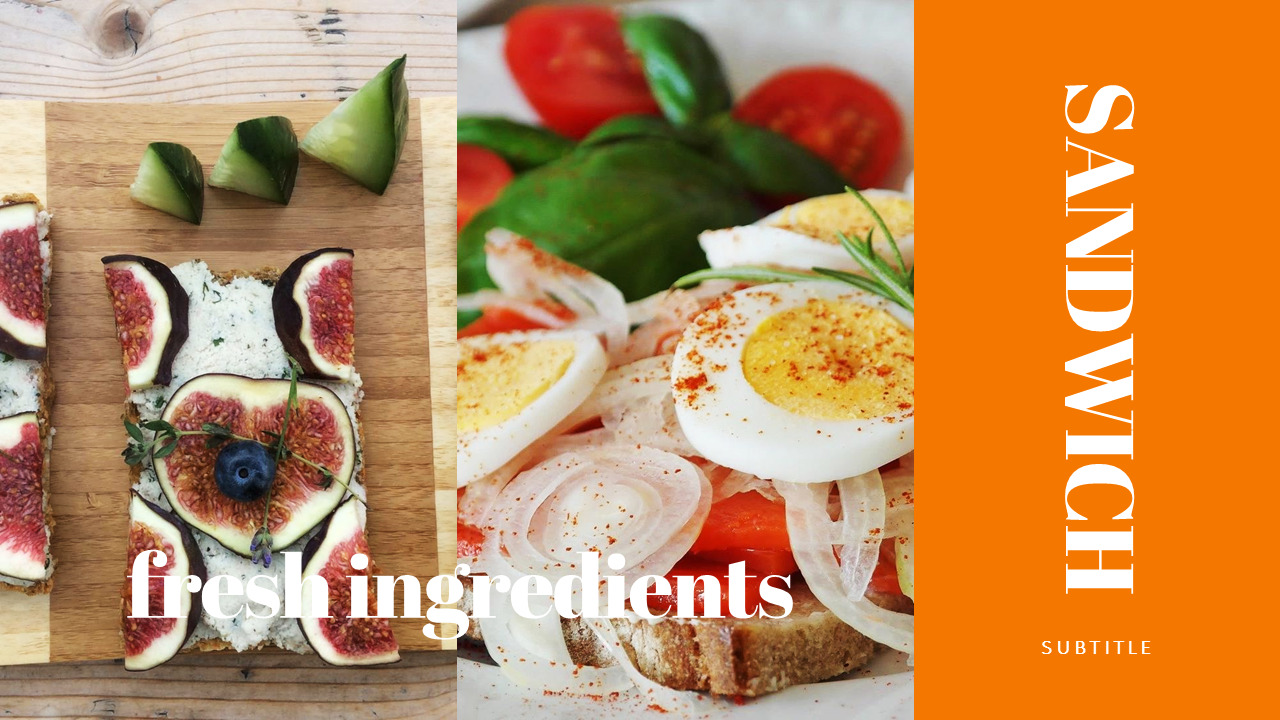 Sandwich Simple Slides Templates|Business|Google