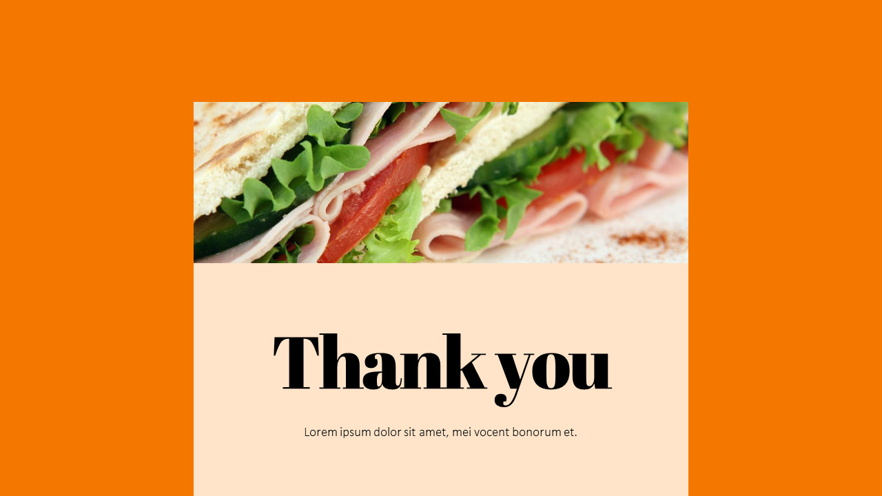 Sandwich Simple Slides Templates|Business|Google
