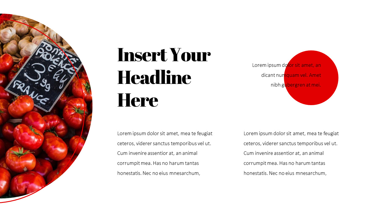 Tomato Google PPT Templates|Business|Slides