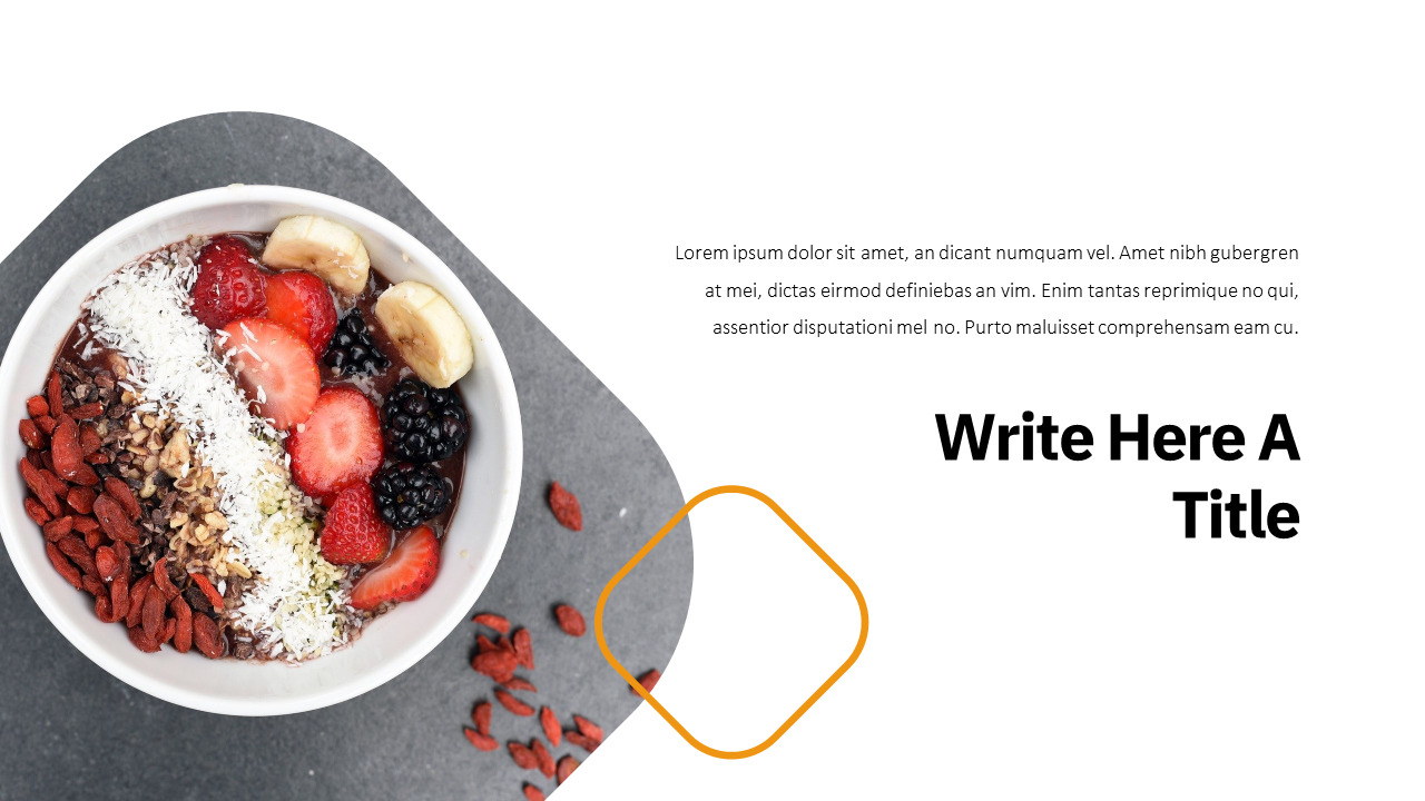 Breakfast Simple Google Presentation|Business|Slides