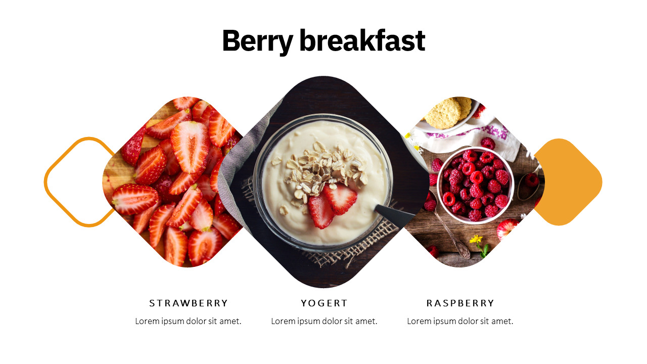 Breakfast Simple Google Presentation|Business|Slides