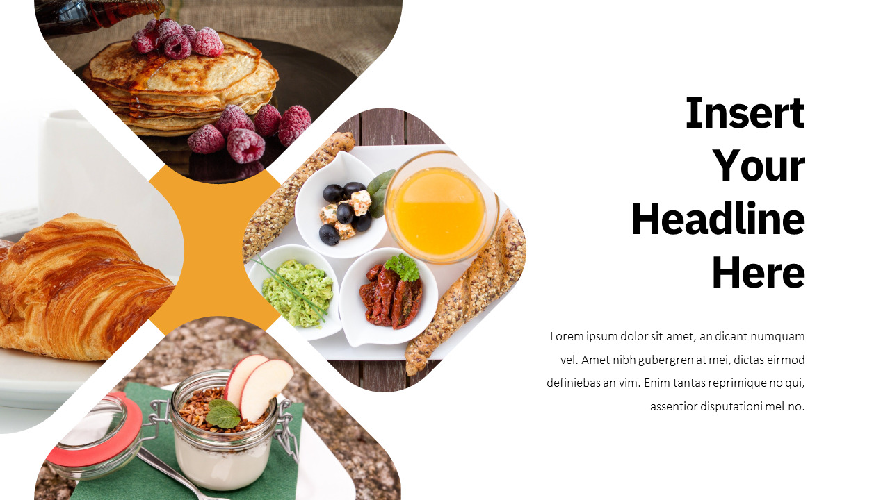 Breakfast Simple Google Presentation|Business|Slides