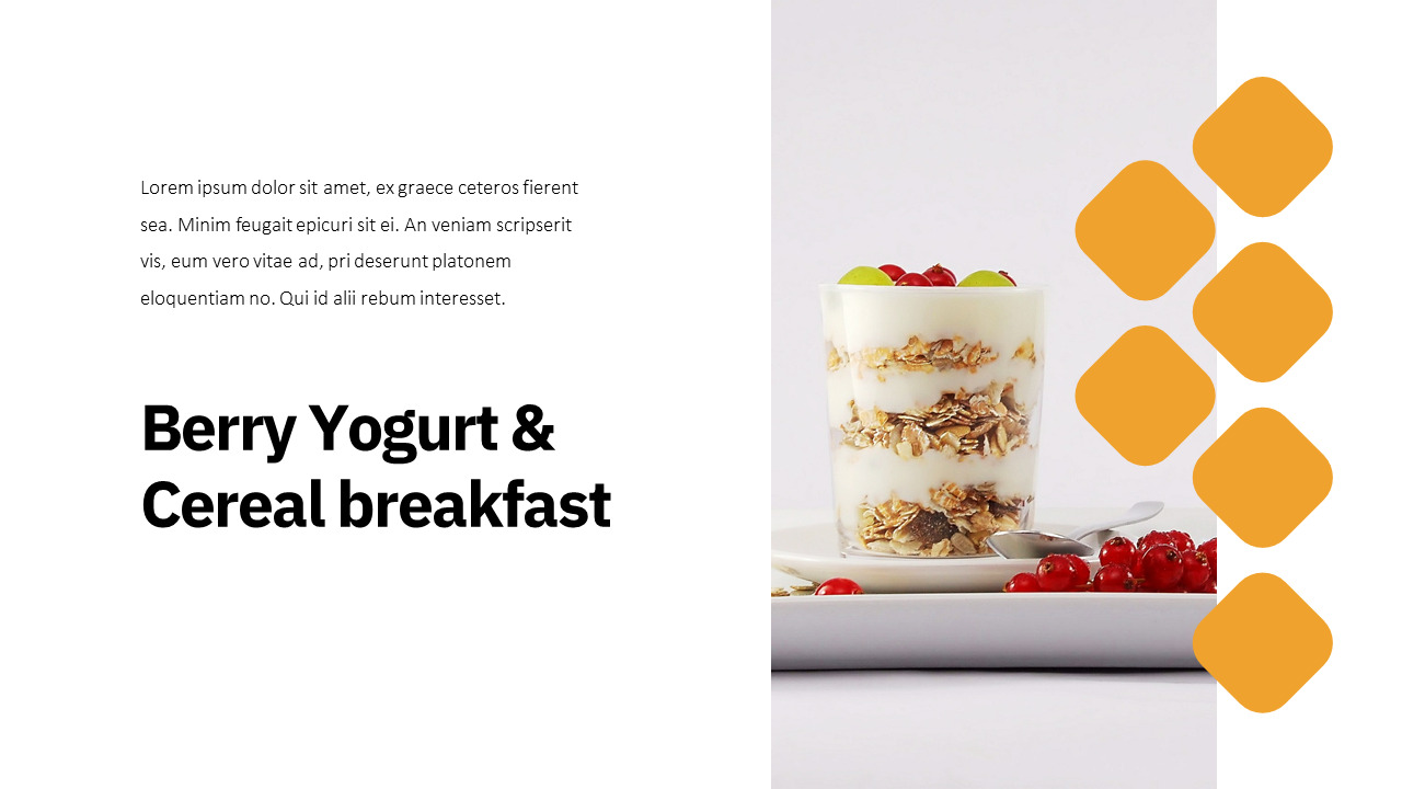Breakfast Simple Google Presentation|Business|Slides