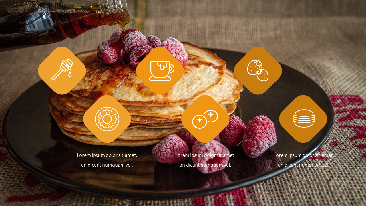 Breakfast Simple Google Presentation|Business|Slides