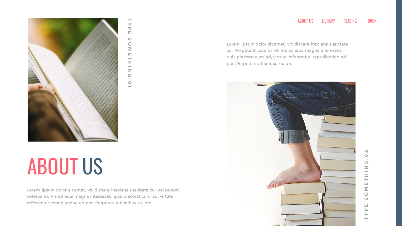 Library Google Slides Template Design|Education