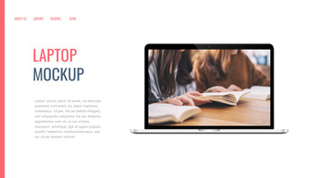 Library Google Slides Template Design|Education