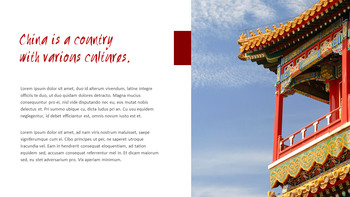 China Easy Google Slides Template|Lifestyle