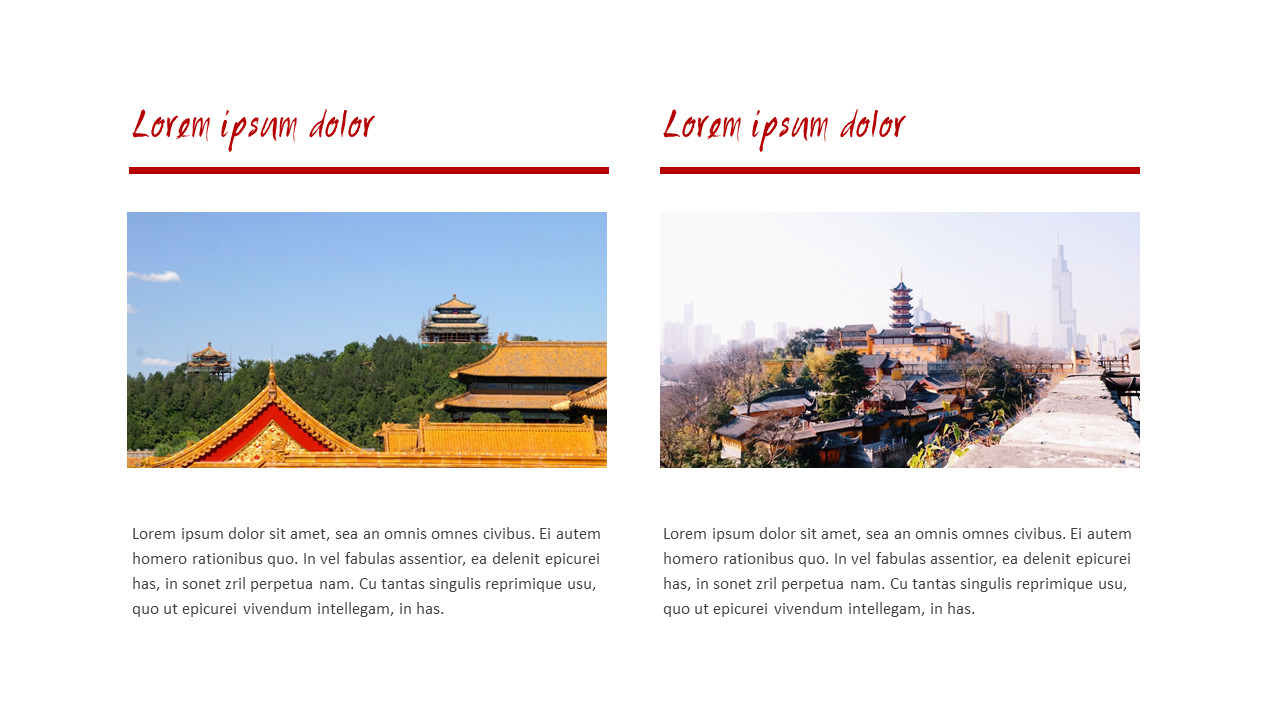 China Easy Google Slides Template|Lifestyle