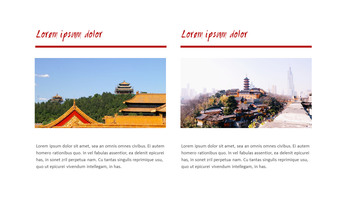 China Easy Google Slides Template|Lifestyle