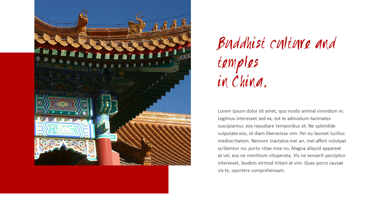 China Easy Google Slides Template|Lifestyle