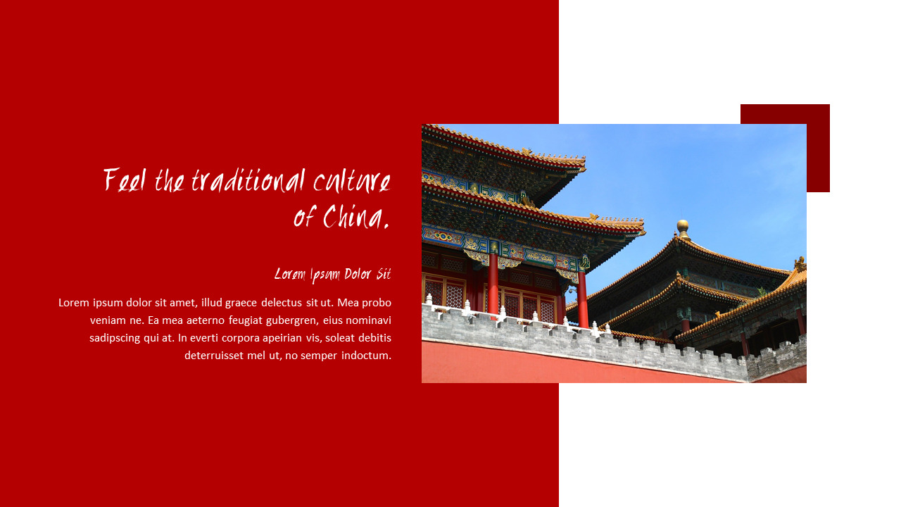 China Easy Google Slides Template|Lifestyle