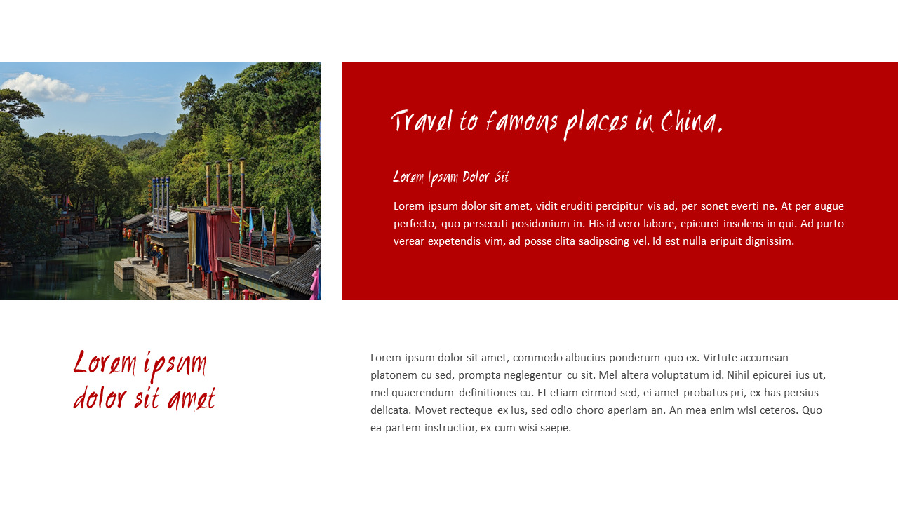 China Easy Google Slides Template|Lifestyle